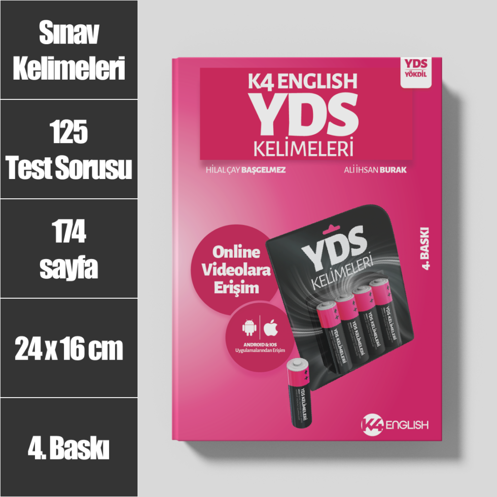 YDS Kelimeleri - K4 English